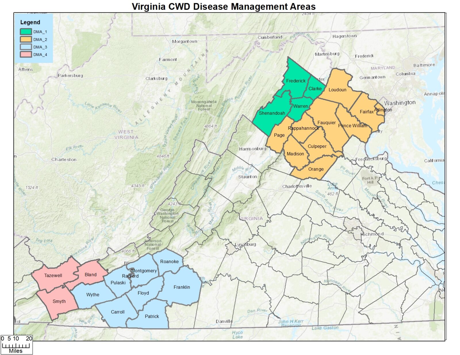 Chronic Wasting Disease | Virginia DWR