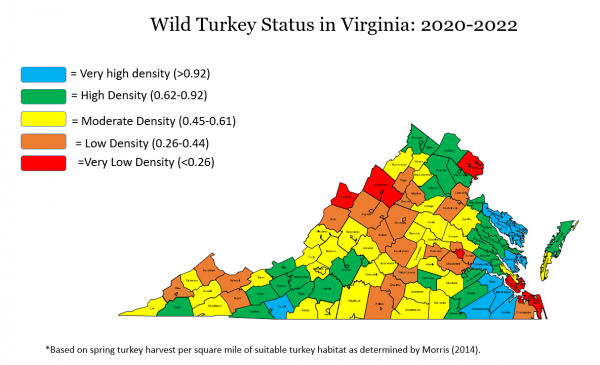 Virginia’s 2023 Spring Gobbler Forecast | Virginia DWR