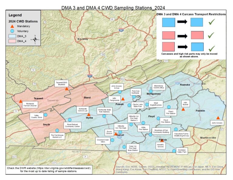 Transporting Carcasses Into, Within, and Out of DMA3 and DMA4 ...